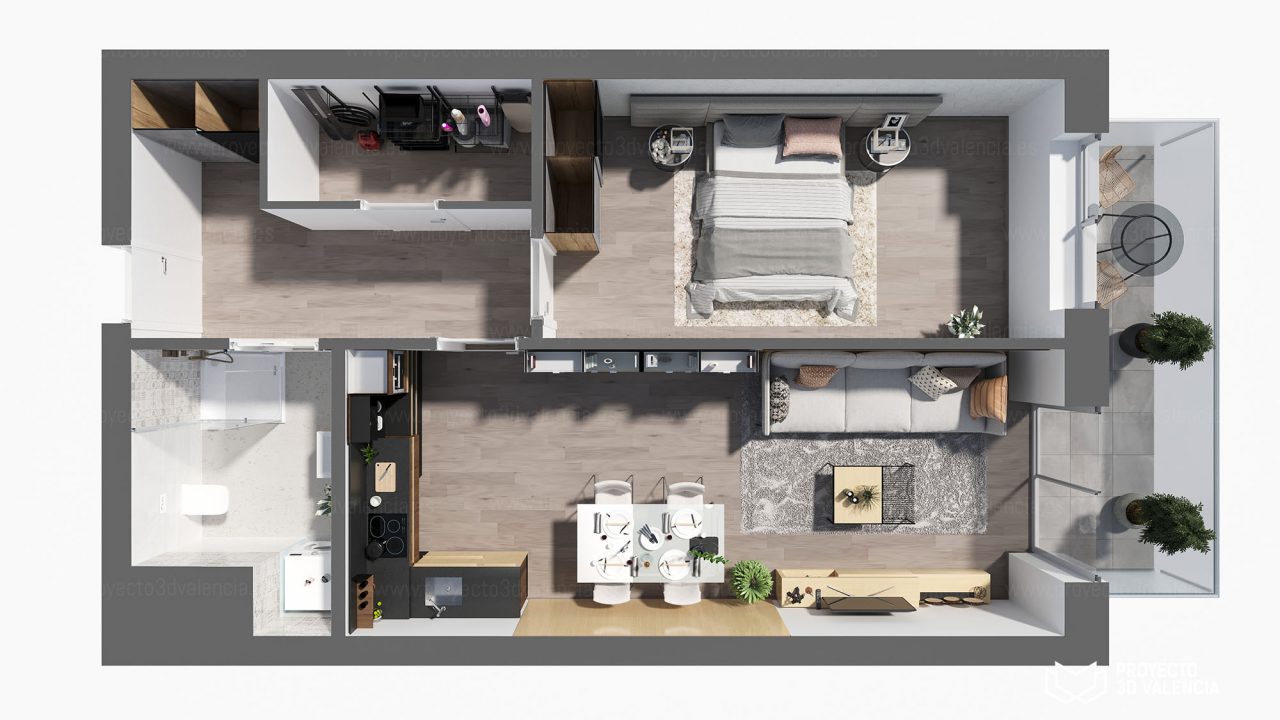 Servicios de diseño de Renders de arquitectura en Valencia